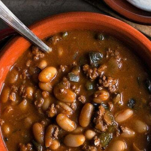 Lamb and White Bean Chili